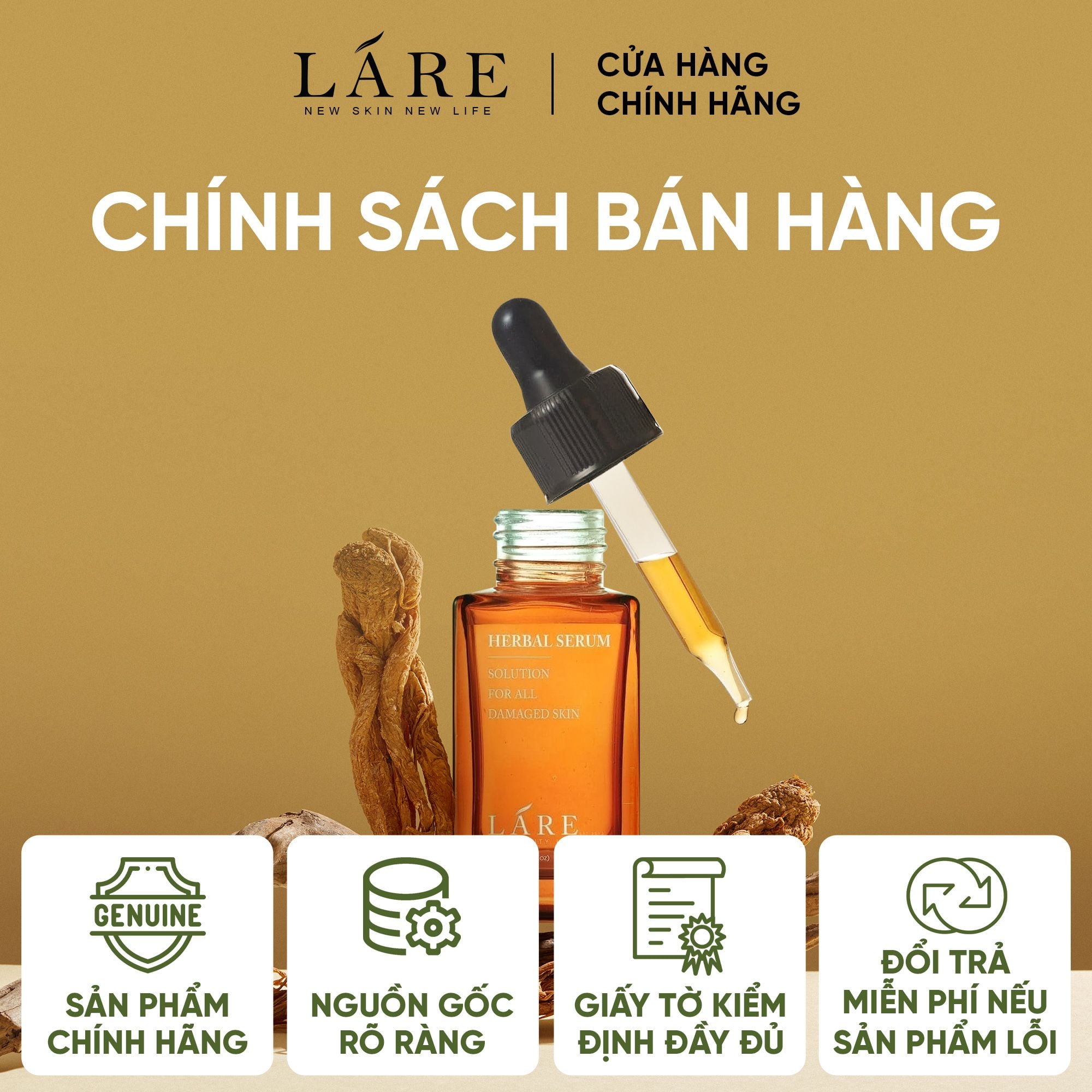 Serum Láre Herbal – Láre Việt Nam