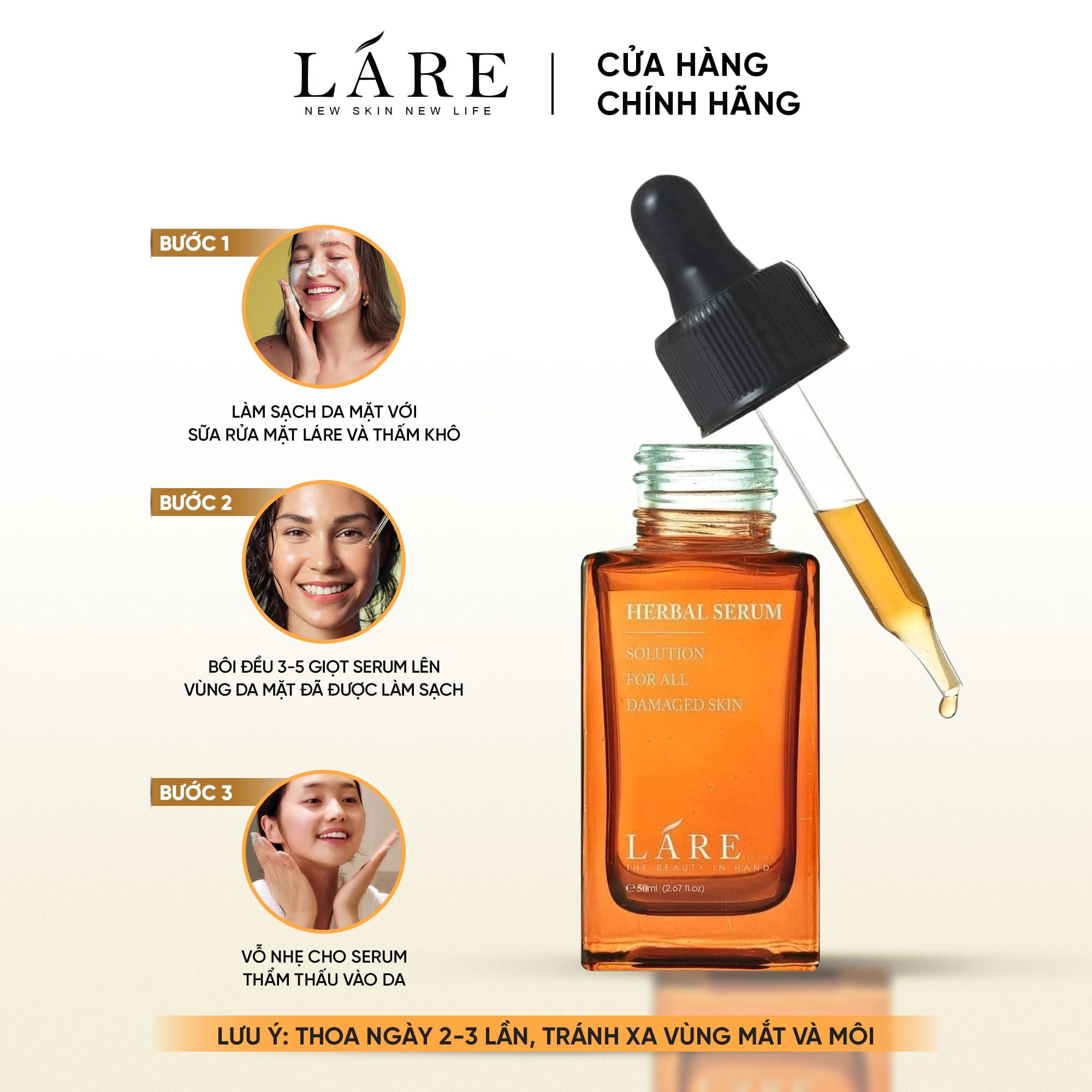 Serum Láre Herbal – Láre Việt Nam