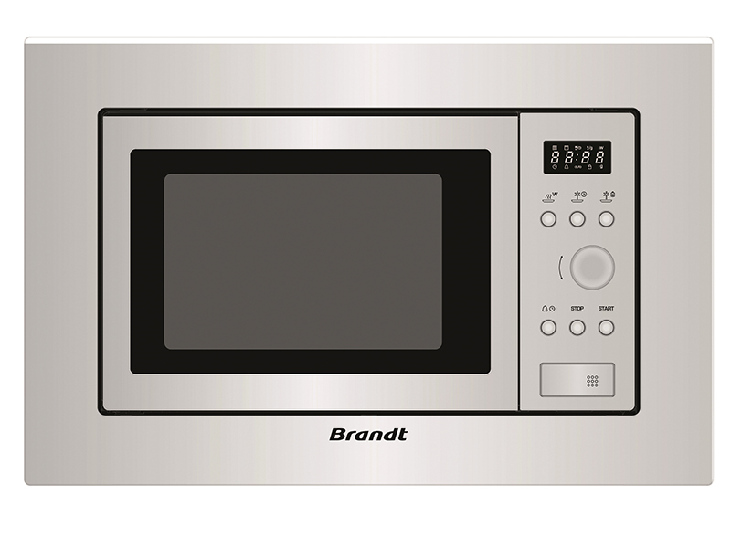 Lò vi sóng Brandt BMS6112X âm tủ màu trắng đẹp đẽ