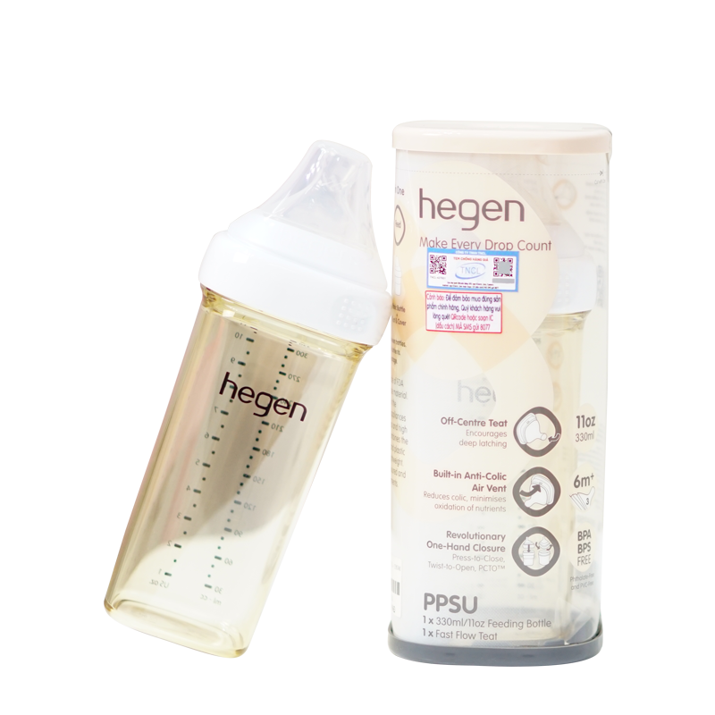 Bình Sữa Hegen PPSU 330ML – Bé Yêu Shop