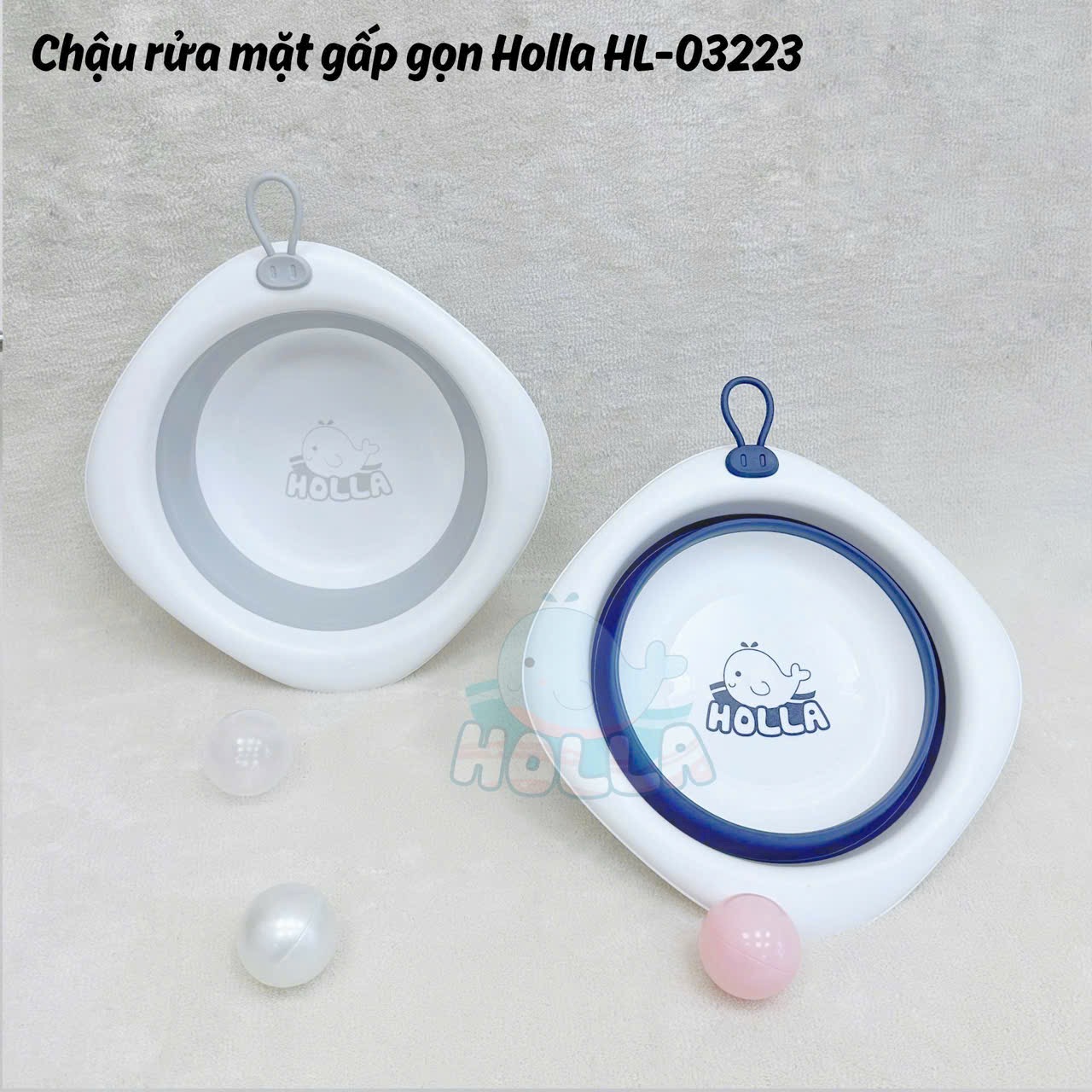 Thau Rửa Mặt GG Holla HL-3223 – Bé Yêu Shop