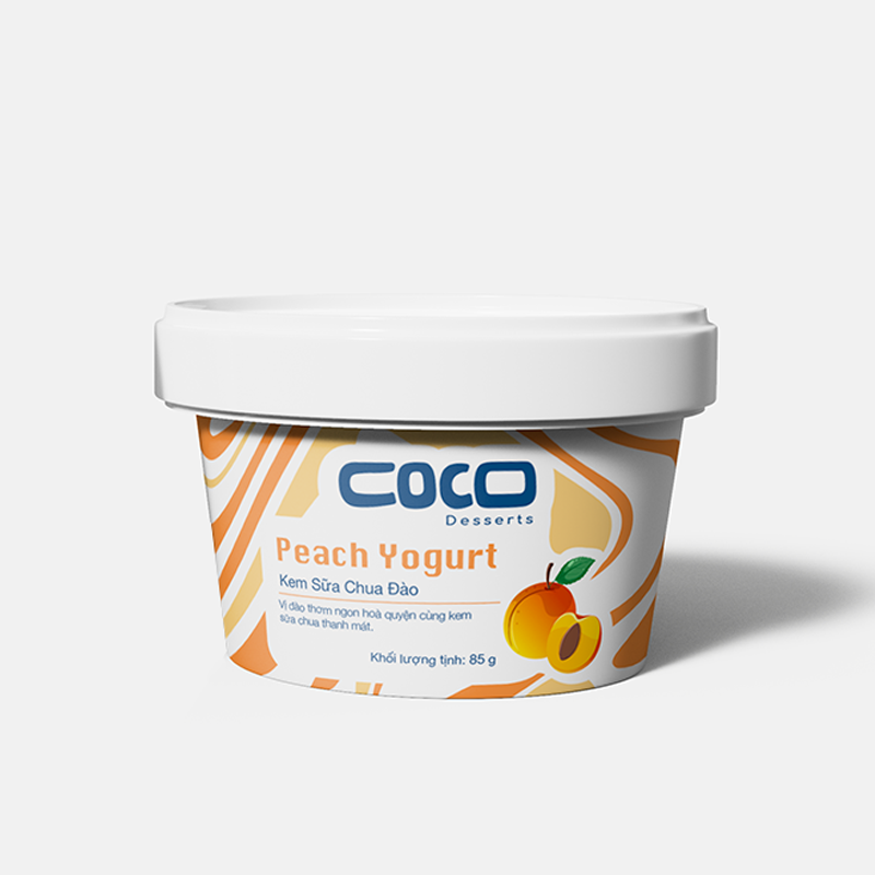 Kem Sữa Chua Đào – CoCoHa!