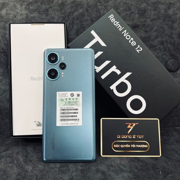 Xiaomi Redmi Note 12 Turbo 5G (12GB - 265GB) – DI ĐỘNG 3 TỐT