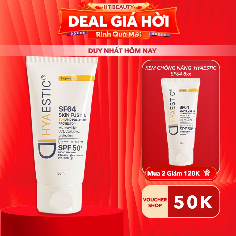 Kem chống nắng bảo vệ tối đa Hyaestic Skin Fusion SF64 Sun And Po ...