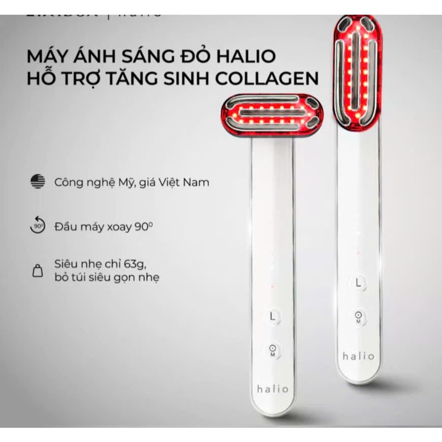 Máy Ánh Sáng Đỏ Giúp Trẻ Hoá Da Halio Red Light Therapy Device 3 in 1 ...