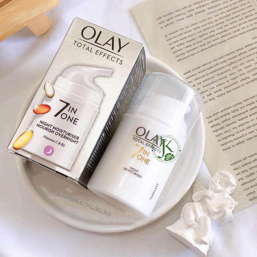 Kem Dưỡng Chống Lão Hóa Olay Total Effect 7 in 1 Không Mùi - Bản UK HT – HT Beauty
