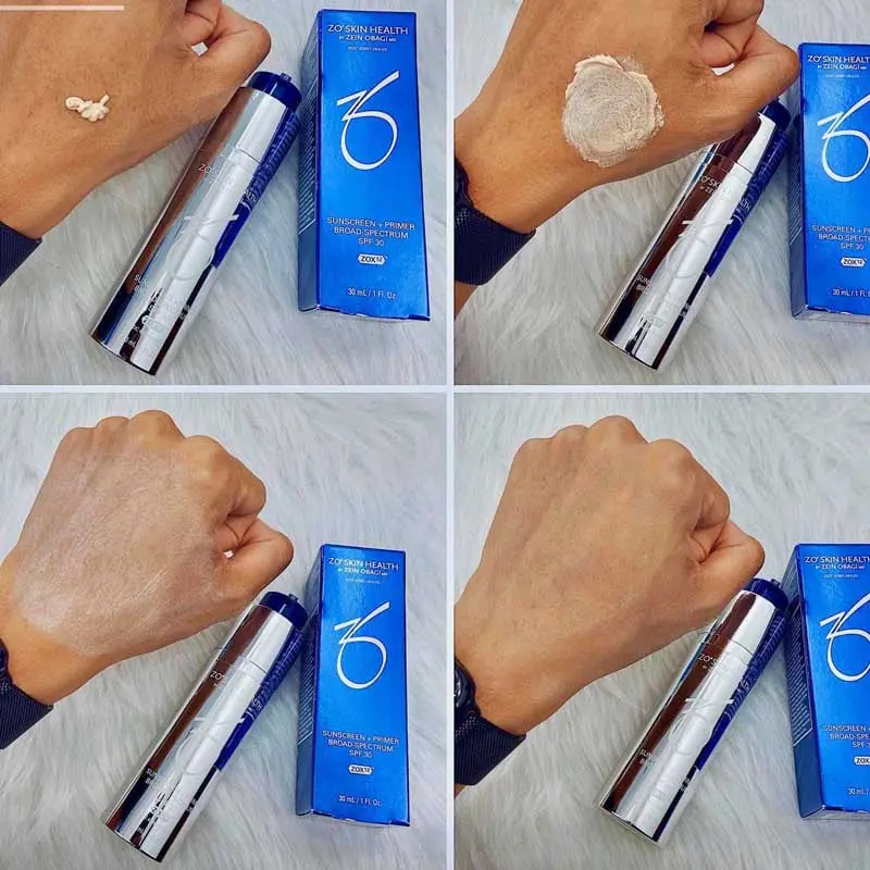 KEM CHỐNG NẮNG SUNSCREEN + PRIMER SPF 30 Chống lại các tia UAV, UBV và ...