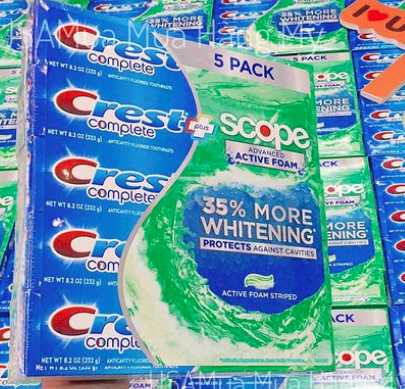 Kem Đánh Răng CREST Scope Complete Plus Active Foam, 232g