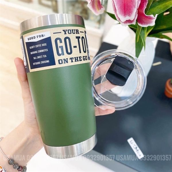 Ly Giữ Nhiệt YETI Rambler 20oz Tumbler, 570ml