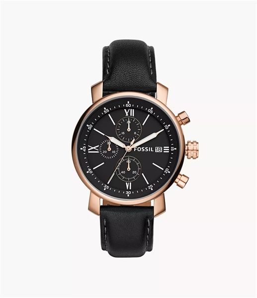 Đồng hồ FOSSIL Rhett Chronograph Black BQ1008
