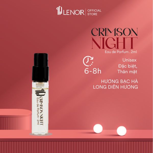 Crimson night 10ml – Lenoir Perfume