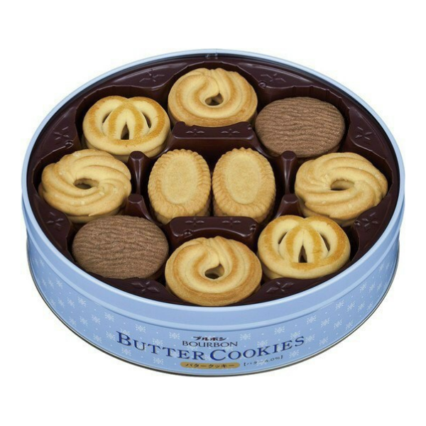 BOURBON- Bánh quy bơ Butter Cookies 60 chiếc – Siêu Thị Nhật Bản