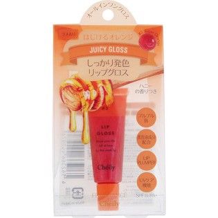 CHEILY- Son bóng Juicy Gloss hương mật ong (Màu cam ấm) – Siêu Thị Nhật Bản