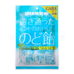 UHA MIKAKUTO- Kẹo ngậm thông họng vị bạc hà 92g – Siêu Thị Nhật Bản