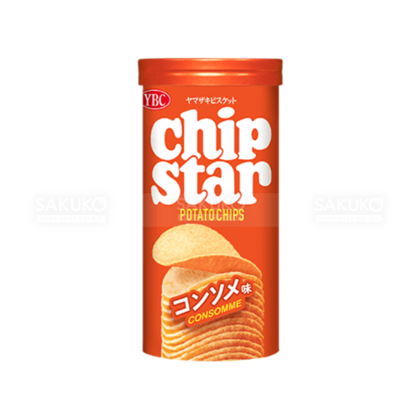 YBC- SNACK KHOAI TÂY CHIPSTAR VỊ SÚP CONSOMME 45G – Siêu Thị Nhật Bản