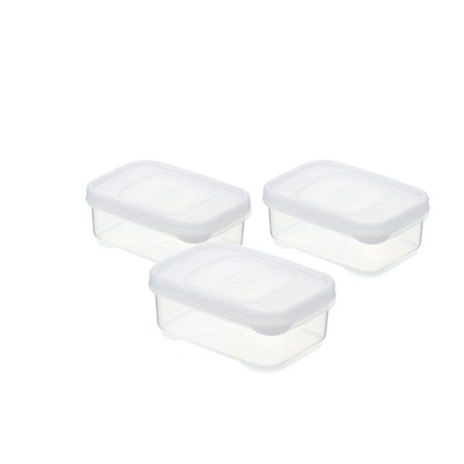 INOMATA- Set 3 hộp trữ thức ăn 190 ml – Siêu Thị Nhật Bản