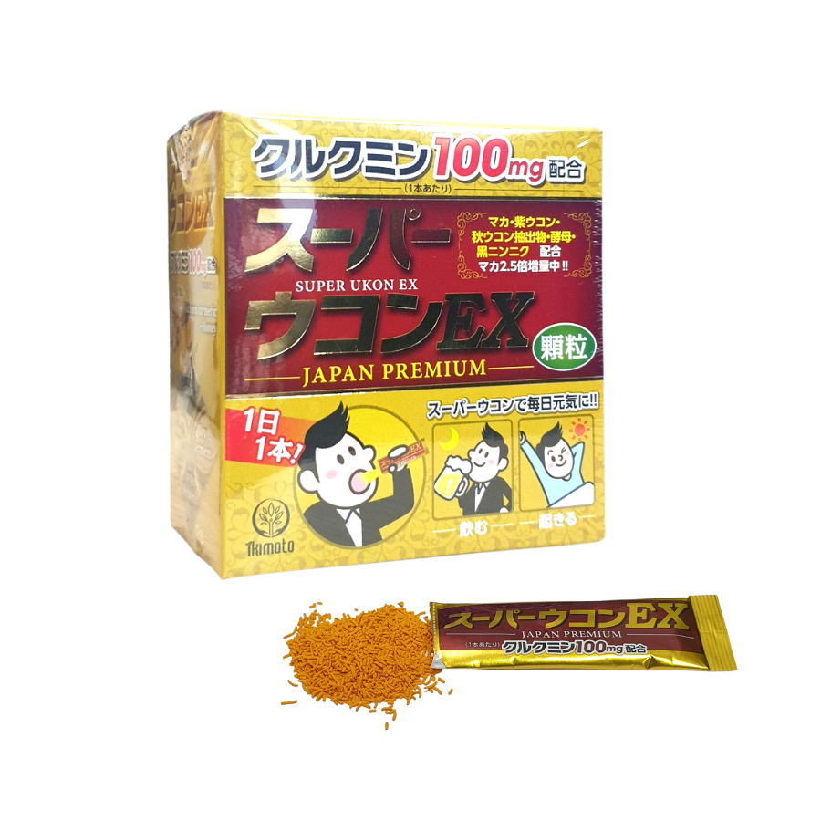 IKIMOTO- TP bảo vệ sức khỏe Super Ukon Ex 30 gói – Siêu Thị Nhật Bản