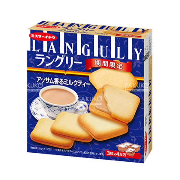 ITO- Bánh quy vị trà sữa Assam Languly (12 chiếc) – Siêu Thị Nhật Bản