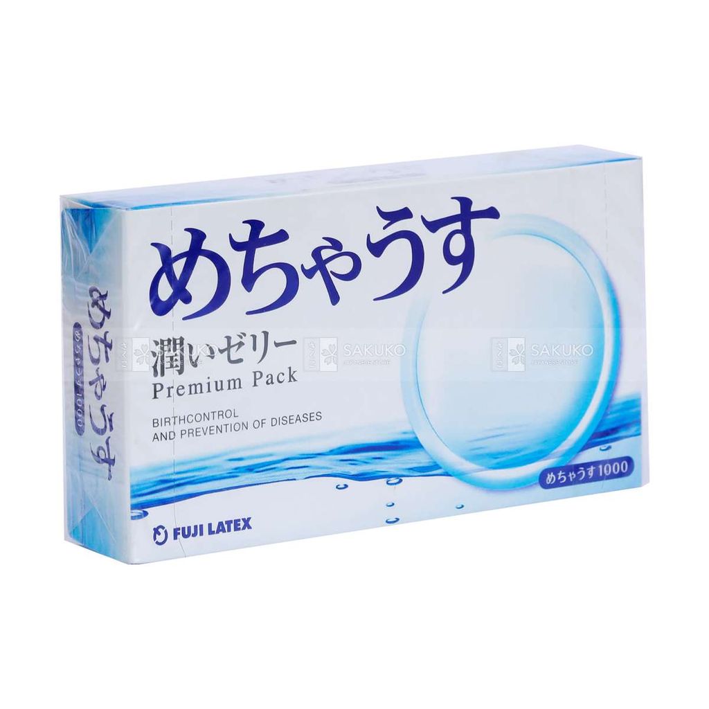 FUJILATEX- Bao cao su Premium Pack 1000 (12 chiếc) – Siêu Thị Nhật Bản