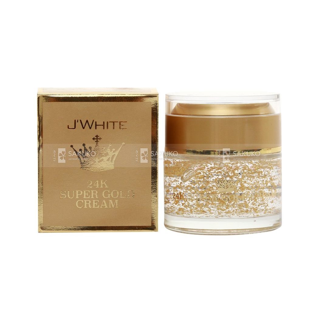 J'WHITE- Kem dưỡng tinh chất vàng 24K – Siêu Thị Nhật Bản