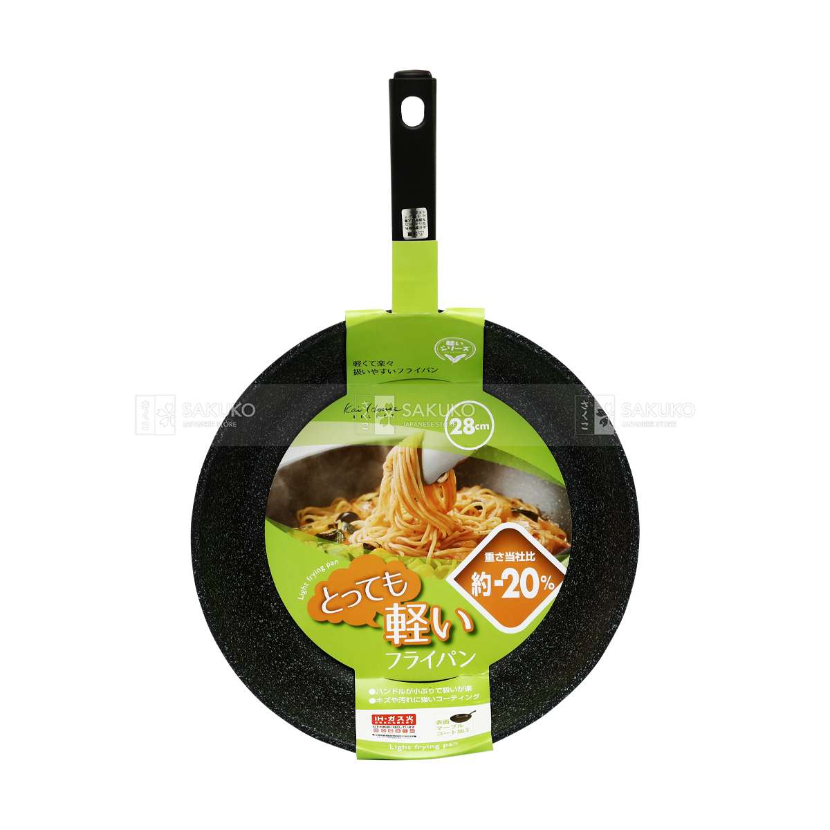 KAI- Chảo siêu nhẹ Cho Karui IH 28cm, DW-5630 – Siêu Thị Nhật Bản