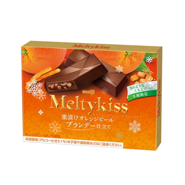 MEIJI- Socola Melty Kiss vị rượu cam mật ong 74g – Siêu Thị Nhật Bản