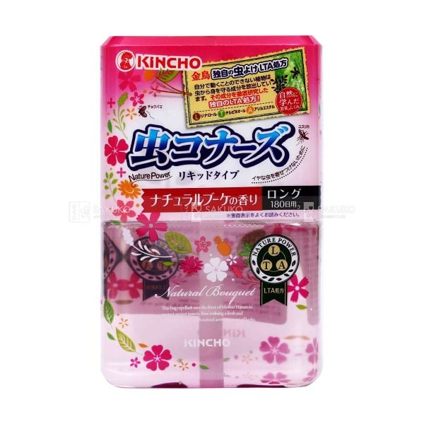 KINCHO-Dung dịch khử mùi đuổi côn trùng hương hoa – Siêu Thị Nhật Bản