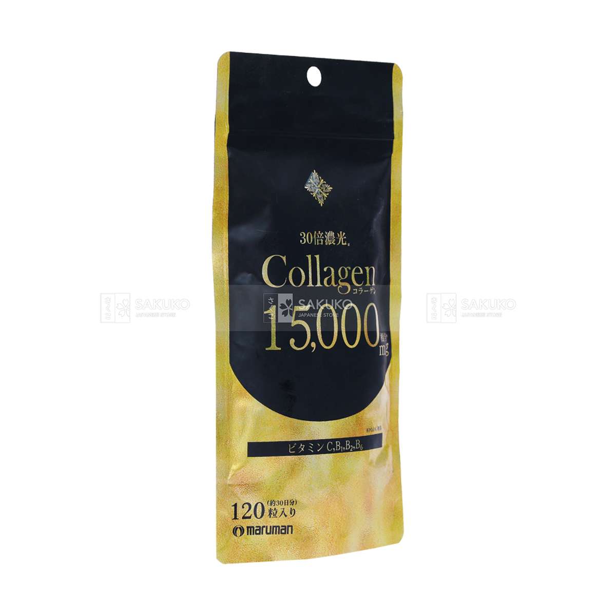 MARUMAN- Viên uống bổ sung Collagen 15000 120v – Siêu Thị Nhật Bản