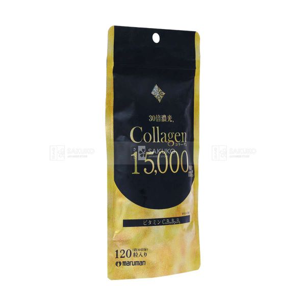 MARUMAN- Viên uống bổ sung Collagen 15000 120v – Siêu Thị Nhật Bản