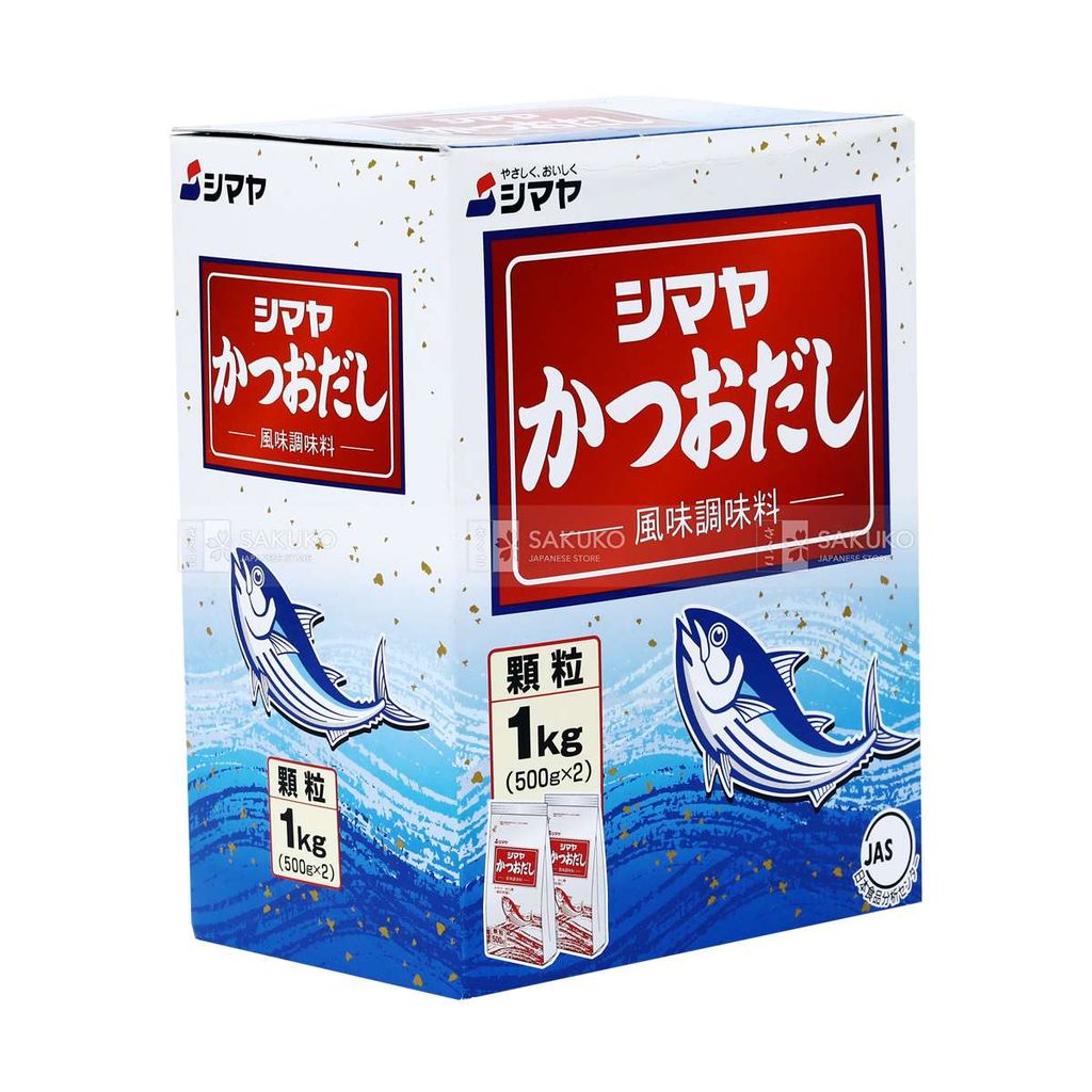 SHIMAYA- Bột súp Dashi cá bào 2 gói x 500g – Siêu Thị Nhật Bản