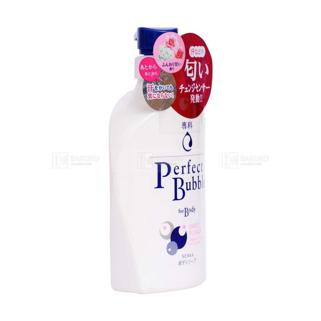 SHISEIDO- Sữa tắm Bubble Sweet floral 500ml – Siêu Thị Nhật Bản