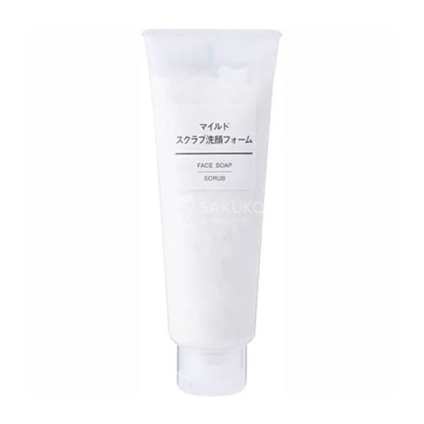 MUJI- SRM tẩy tế bào chết Face Soap Scrub (120g) – Siêu Thị Nhật Bản