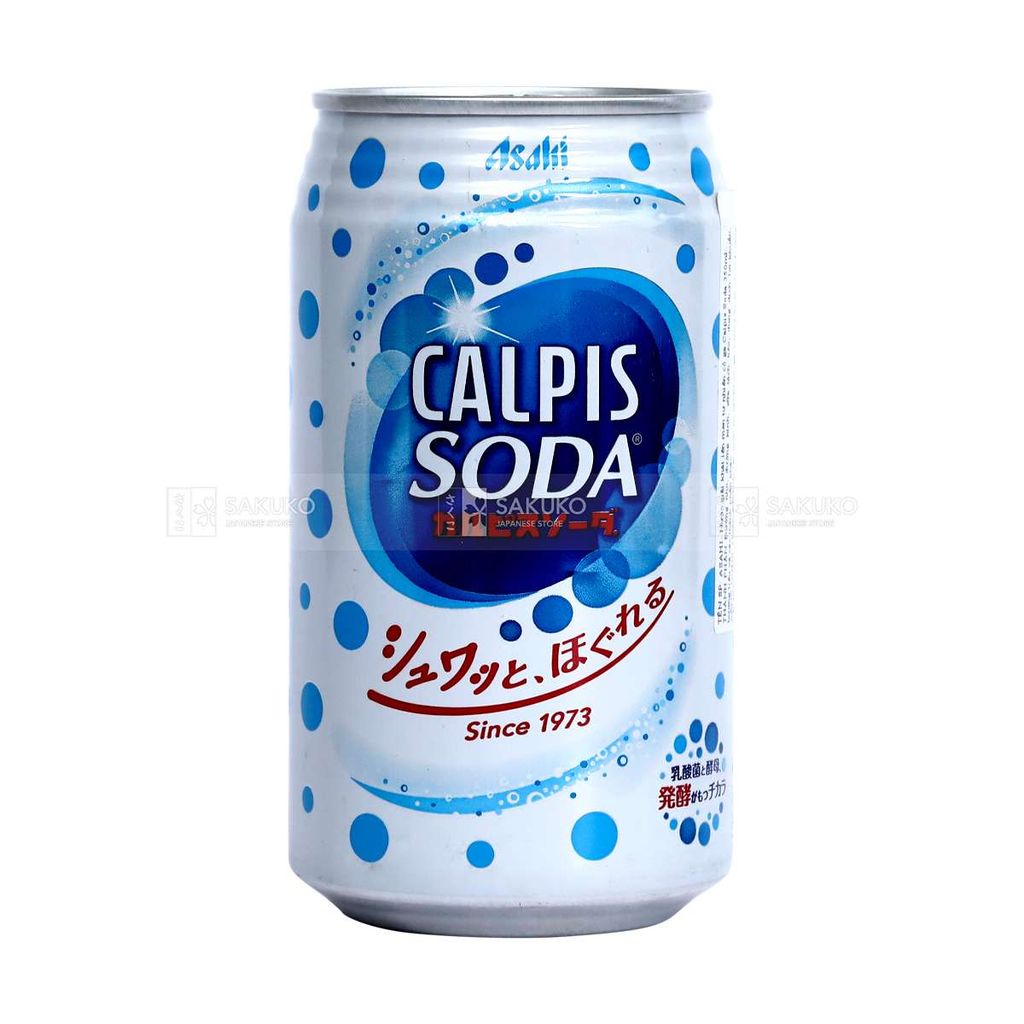 ASAHI- Nước giải khát Calpis Soda có ga 350ml – Siêu Thị Nhật Bản