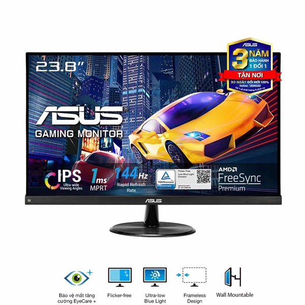 Màn Hình Máy Tính LCD ASUS 24ich 23.8 inch FHD IPS 144Hz Liknew 4/2025