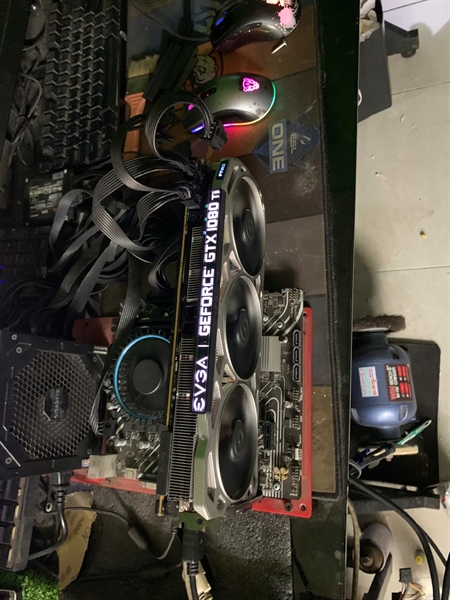 Card Màn Hình Ndvia VGA EVGA GTX 1080Ti-11GB 2ND