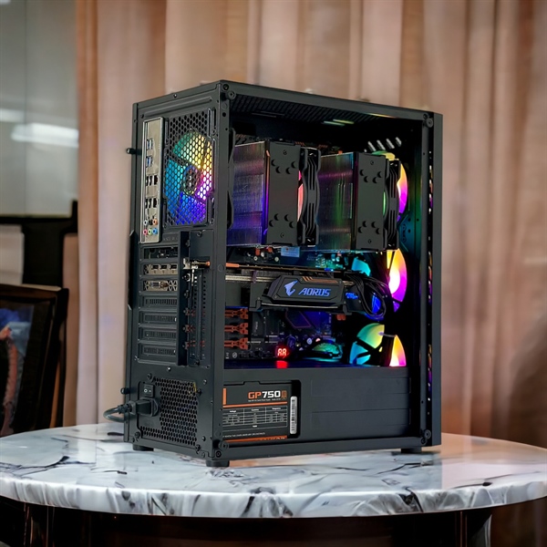 Casre Magic Luxury I Full Tower Black 4 Fan (E-ATX)