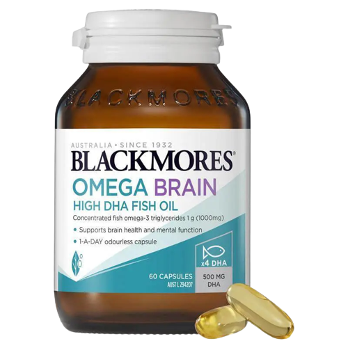 Blackmores – Viên bổ não Omega Brain High DHA Fish Oil - 60 viên ...