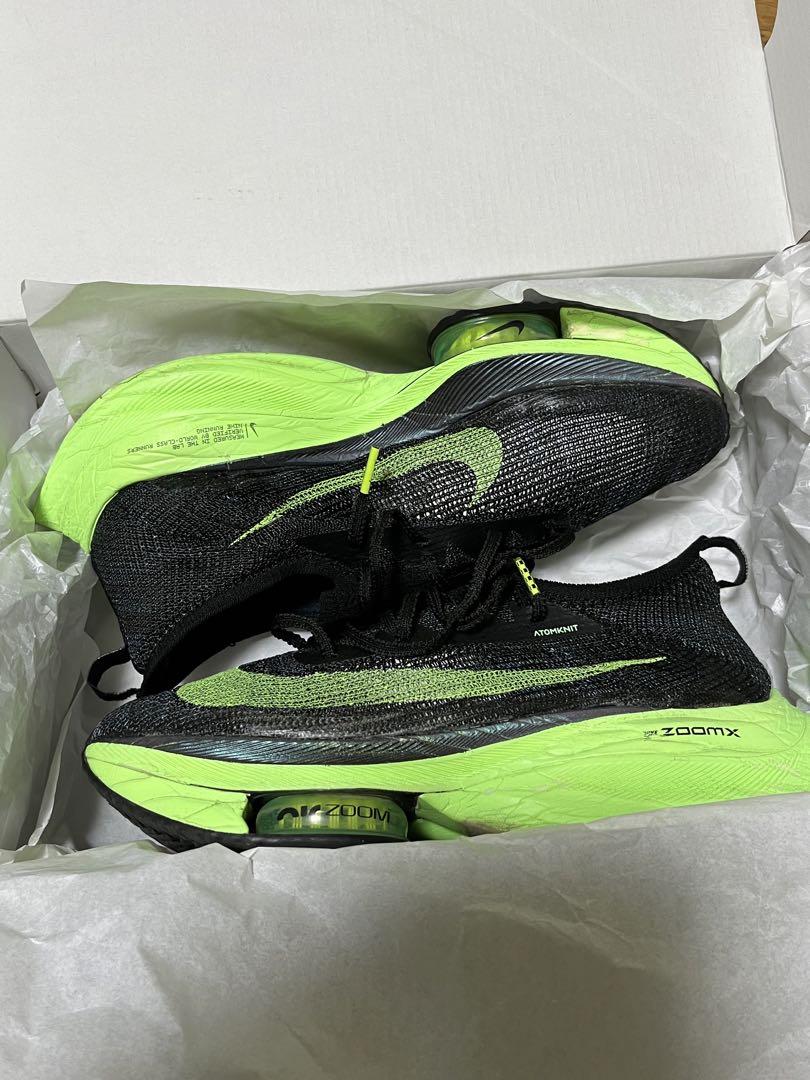 [2hand] : Giày Nike Alphafly Next% 1 bản đen xanh size 42.5