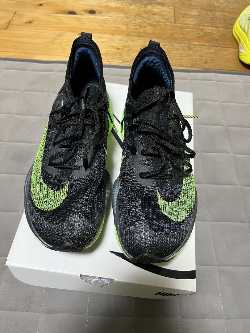 [2hand] : Giày Nike Alphafly Next% 1 bản đen xanh size 42.5
