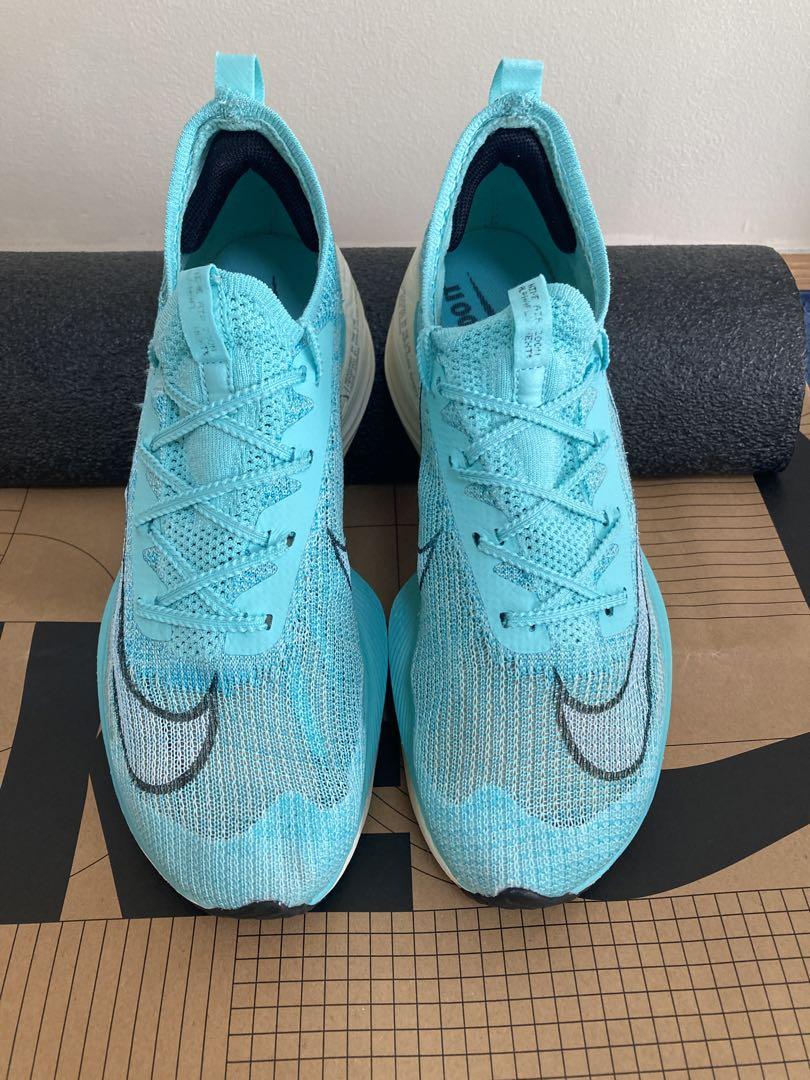 [2hand- sz 44.5] : Giày Nike Alphafly Next% 1 mint xanh