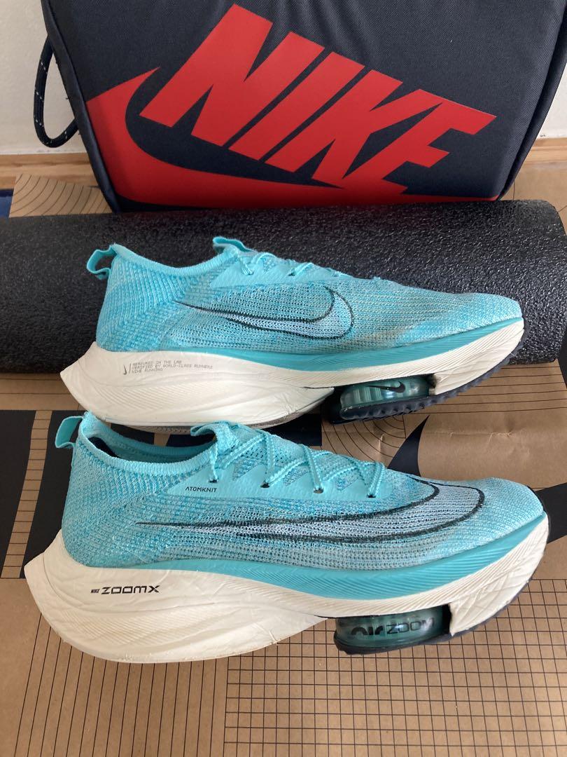 [2hand- sz 44.5] : Giày Nike Alphafly Next% 1 mint xanh