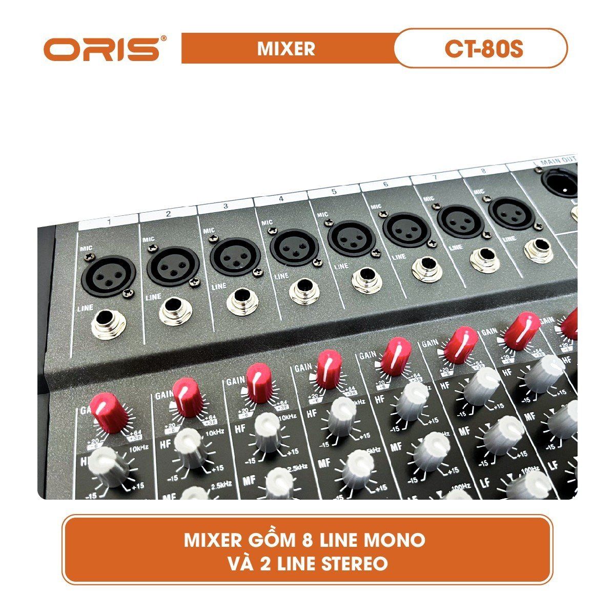 MIXERR CT80S – ORIS AUDIO