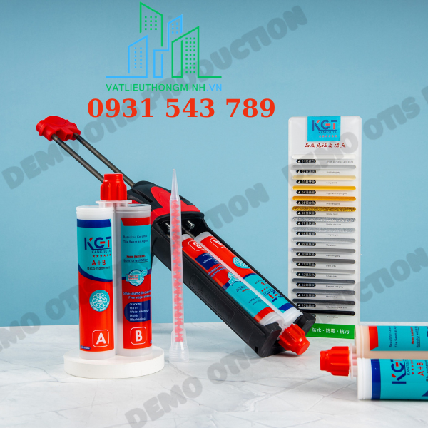 Keo Chít Mạch Epoxy 2 Thành Phần- Keo chà ron AB KGT 400ml