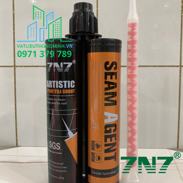 Keo chít mạch 7N7 Epoxy Hai Thành Phần - Keo chà ron cao cấp 7N7