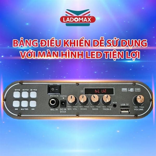 Loa Karaoke xách tay Cao Cấp HA-8220 Ladomax Vietnam