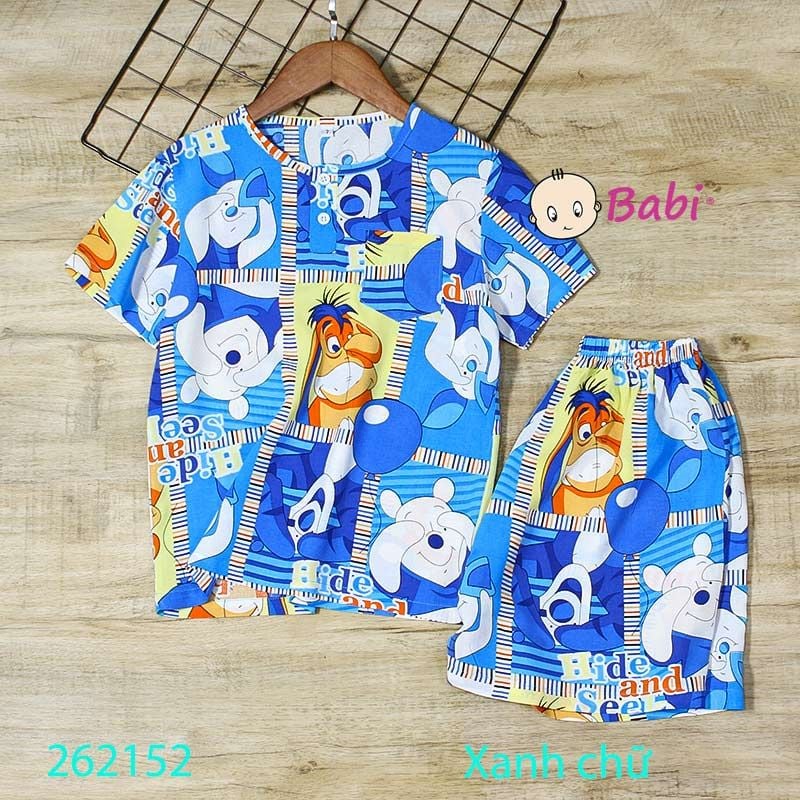 Bộ Tole Tay Ngắn Cho Bé Trai Nhiều Họa Tiết Đẹp (17kg - 42kg) – Babi.vn