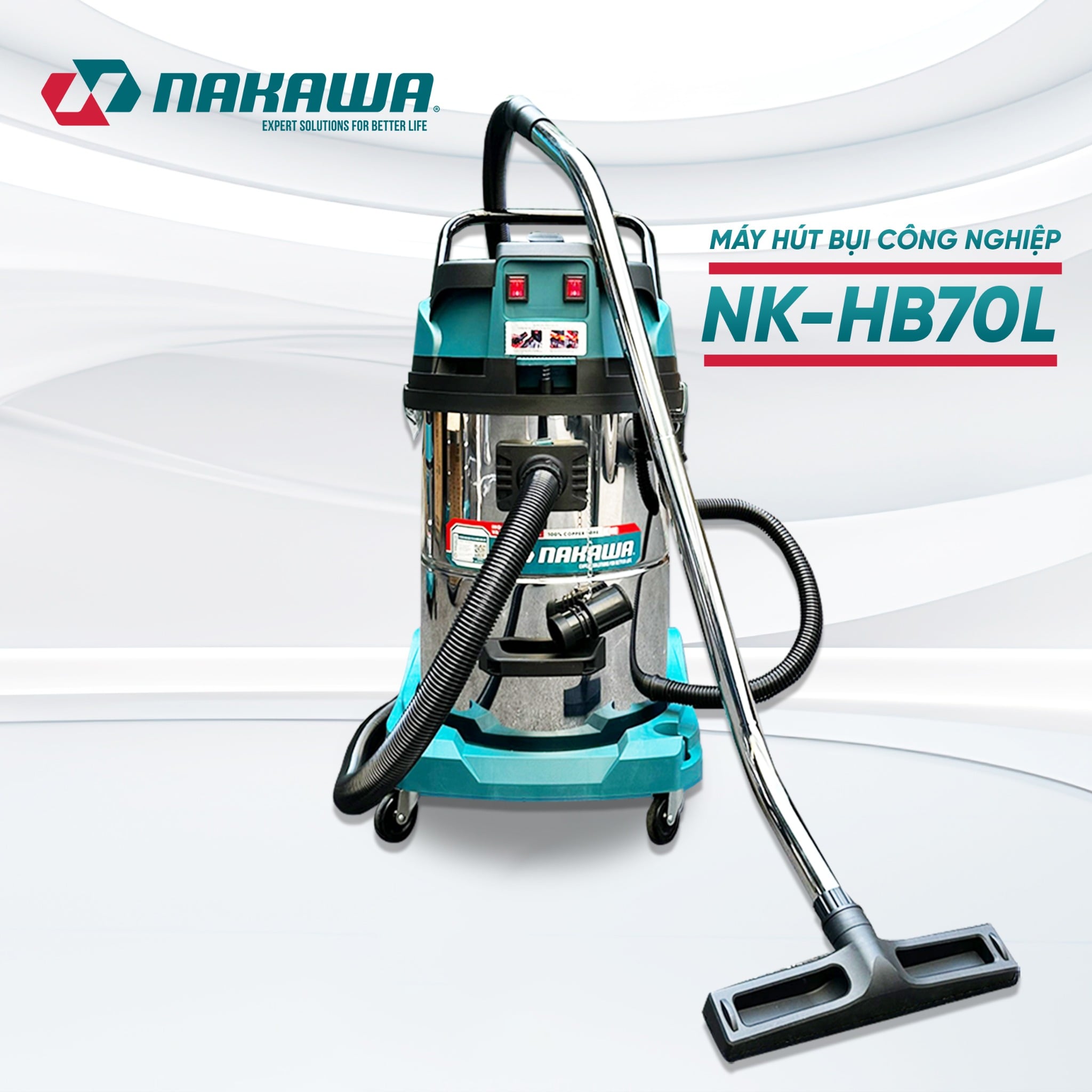 Máy hút bụi công nghiệp NAKAWA NK-HB70L