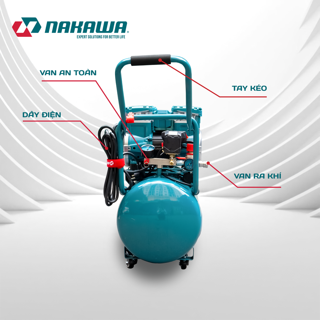 Máy nén khí không dầu NK-BH5050PRO