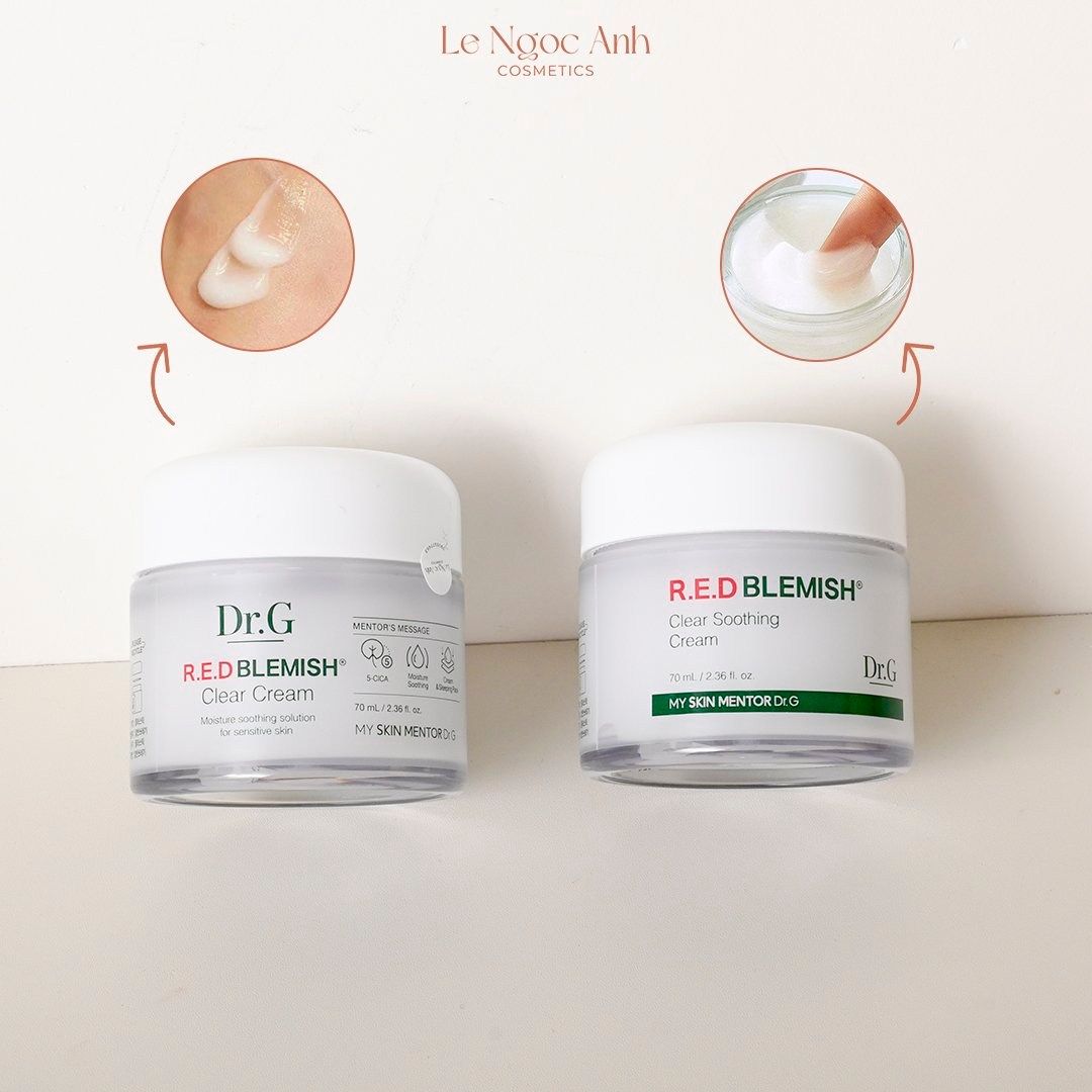 Kem Dưỡng Dr.G R.E.D Blemish Clear Cream 70ml – LE NGOC ANH COSMETIC