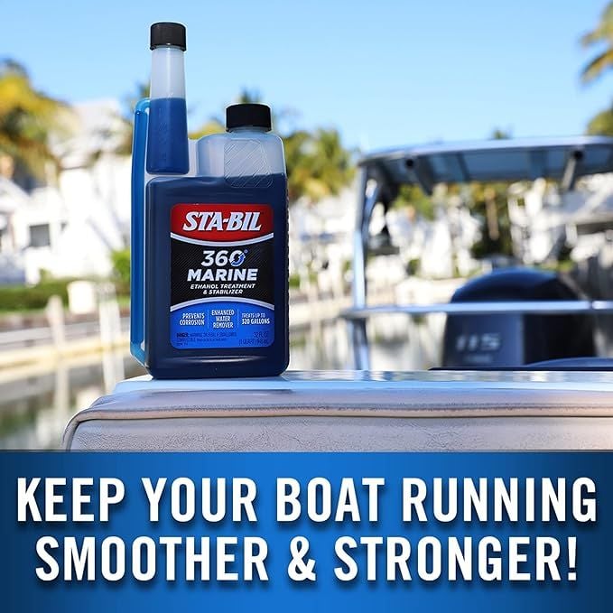 STA-BIL 360 Marine - Chất làm sạch toàn bộ hệ thống nhiên liệu, làm s ...